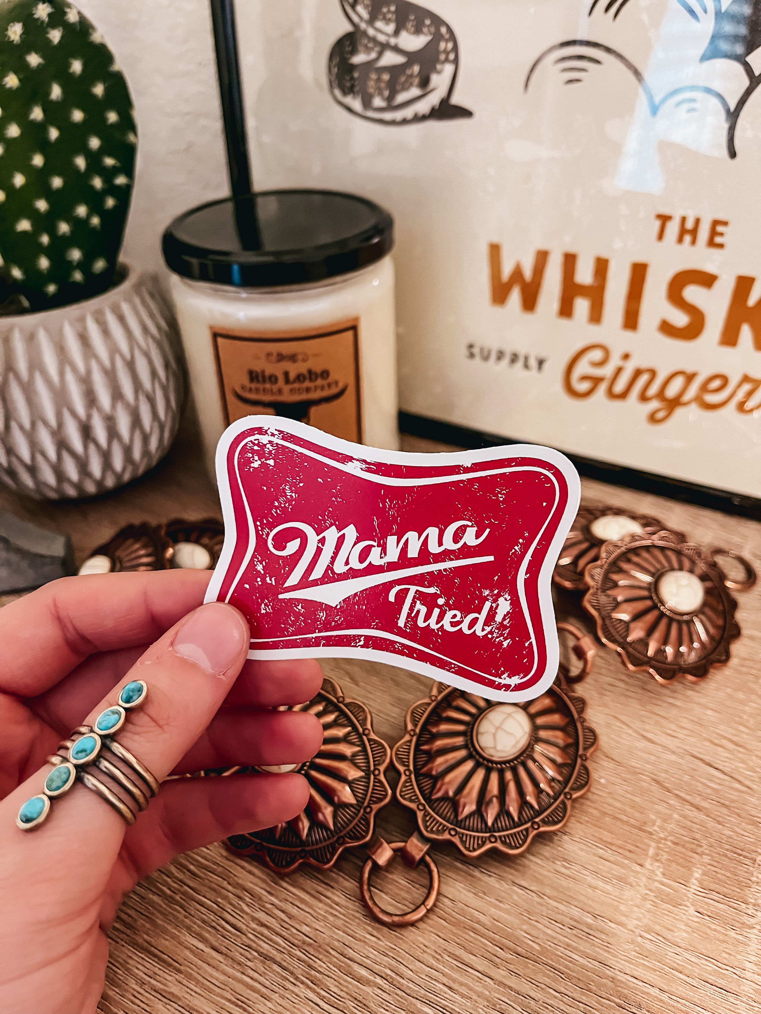 Mama Tried Sticker | KKG Brand Designs